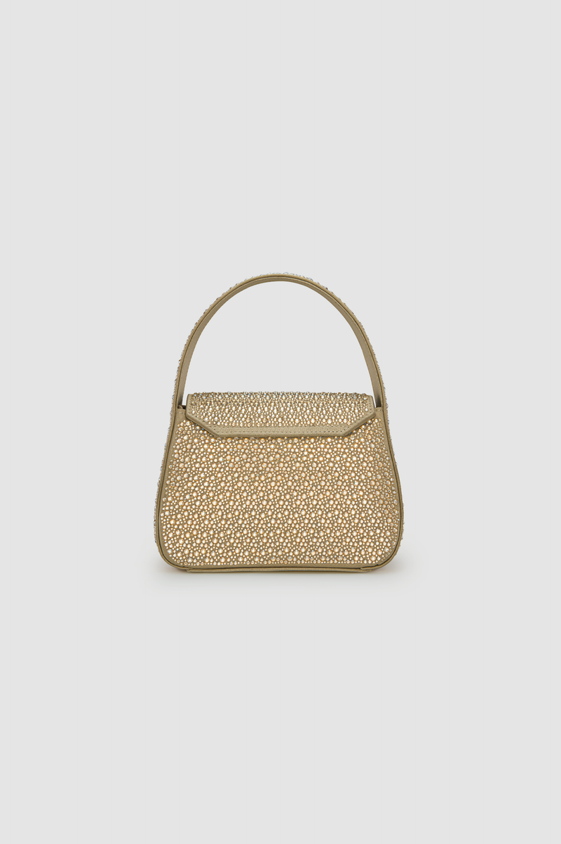 Mini Feryel Crystal - Gold Crystals - Designer Mini Handbag | OKHTEIN ...