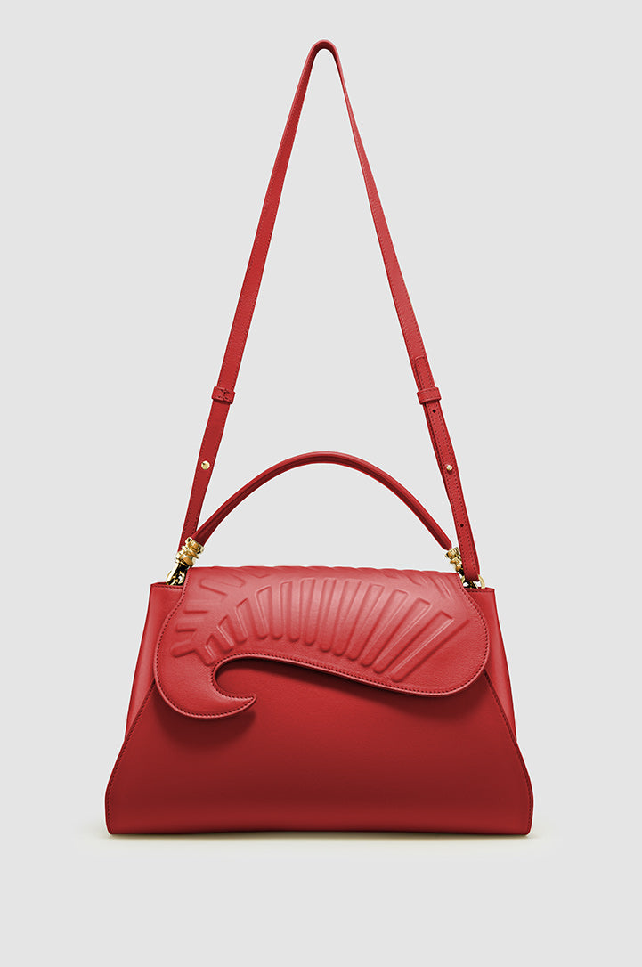 Yasmine Bag - Red - Designer Tote Bag | OKHTEIN Official Store
