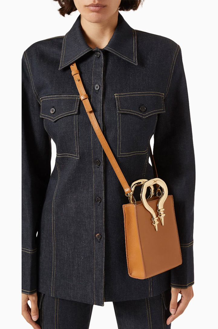 Malleable Mini Shopper - Canyon - Designer Mini Handbag | OKHTEIN ...