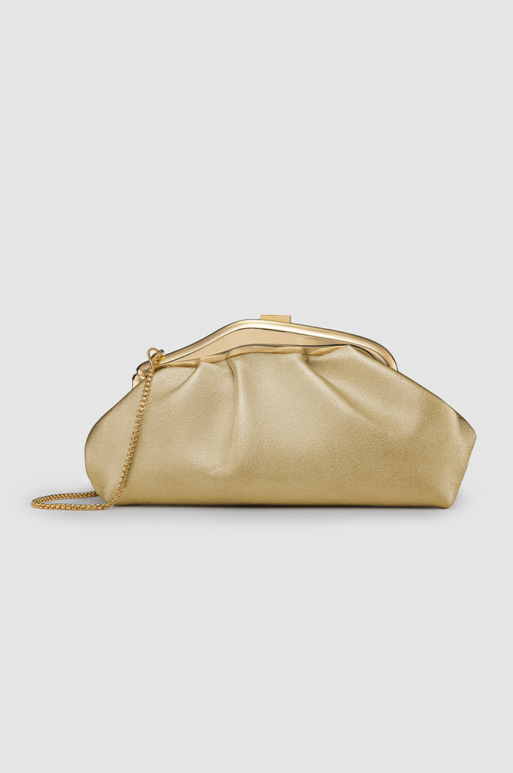 Malleable Clutch - Gold - Designer Clutch | OKHTEIN Official Store