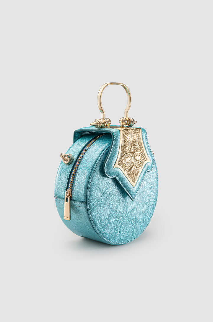 Mini Dome - Blue - Designer Mini Handbag | OKHTEIN Official Store