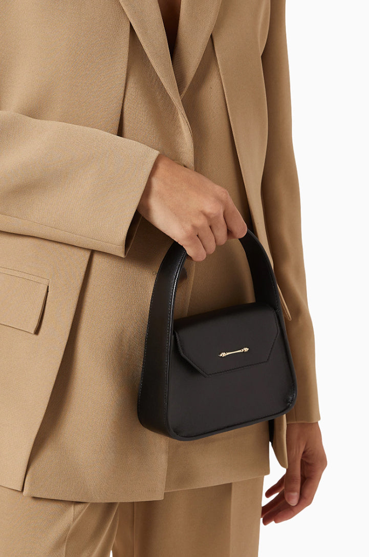 Mini Feryel - Black - Designer Mini Handbag | OKHTEIN Official Store