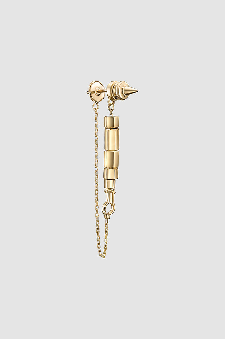 Rosary Earring - 18k Gold - Designer Earring | OKHTEIN Official Store